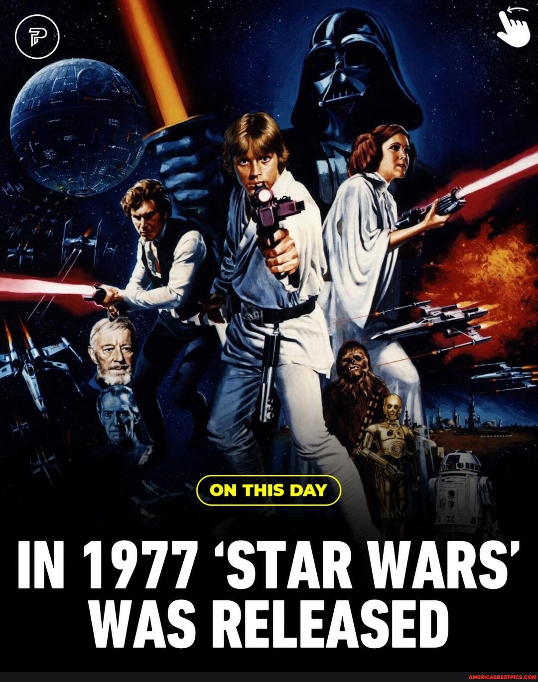 On this day, 47 years ago, Star Wars was released in theatres 🔝🎬 - # ...