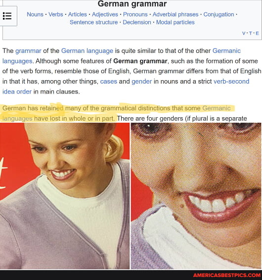 German grammar Nouns Verbs Articles Adjectives Pronouns Adverbial ...