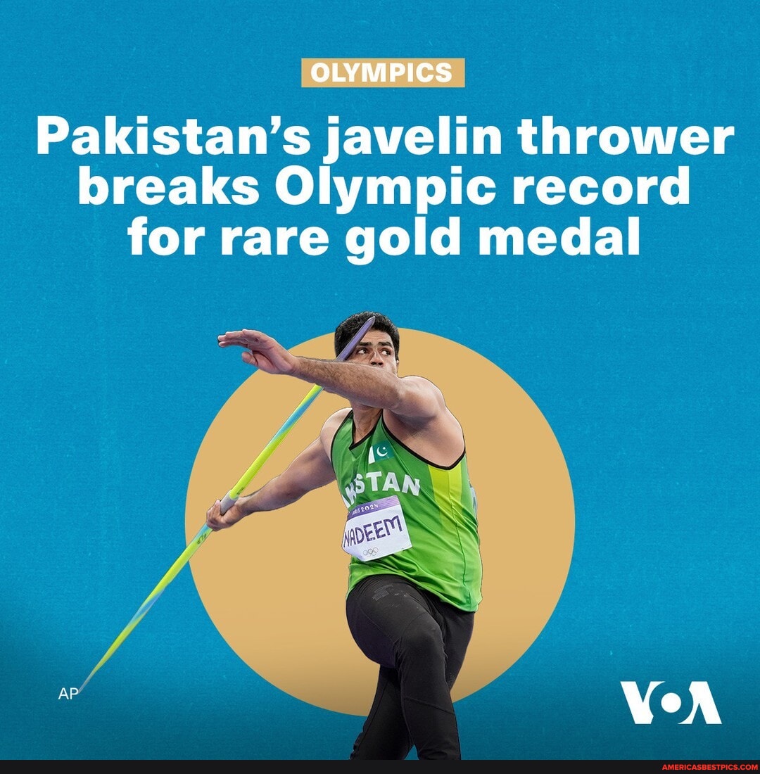 Arshad Nadeem of Pakistan clinched his countrys first gold medal in ...