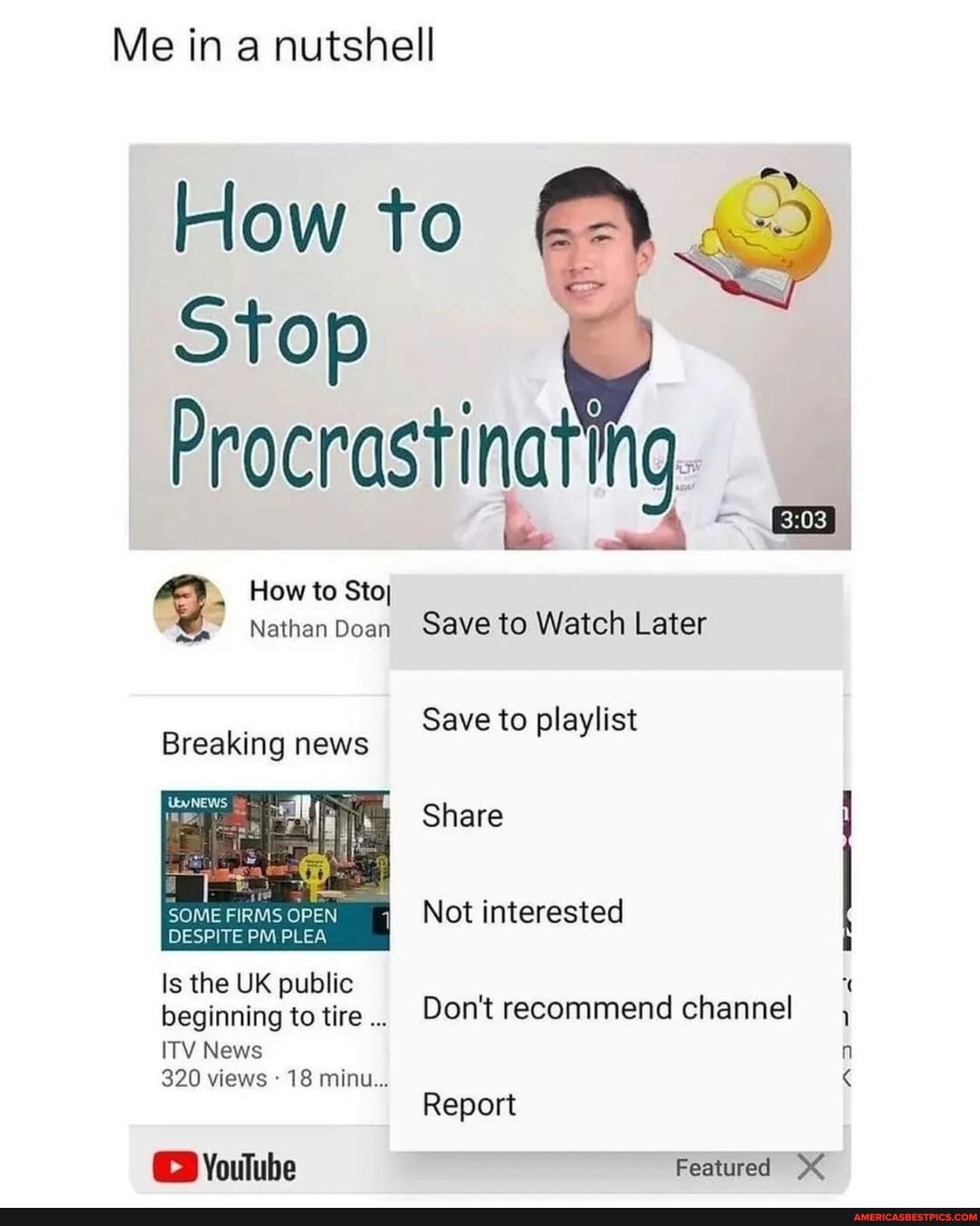 Imma do it later ️ Follow @MemeLord for more #memes #meme #edgymeme # ...