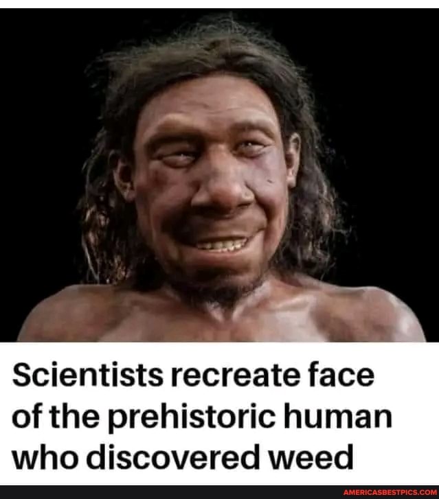 Scientists recreate face of the prehistoric human who discovered weed ...