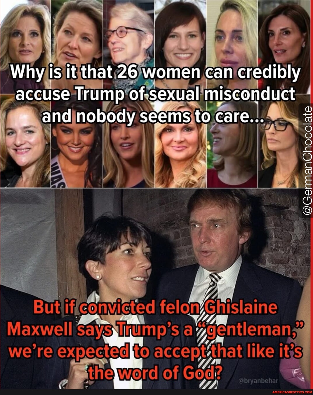 Why is it that 26 women can credibly accuse Trump of sexual 'of ...