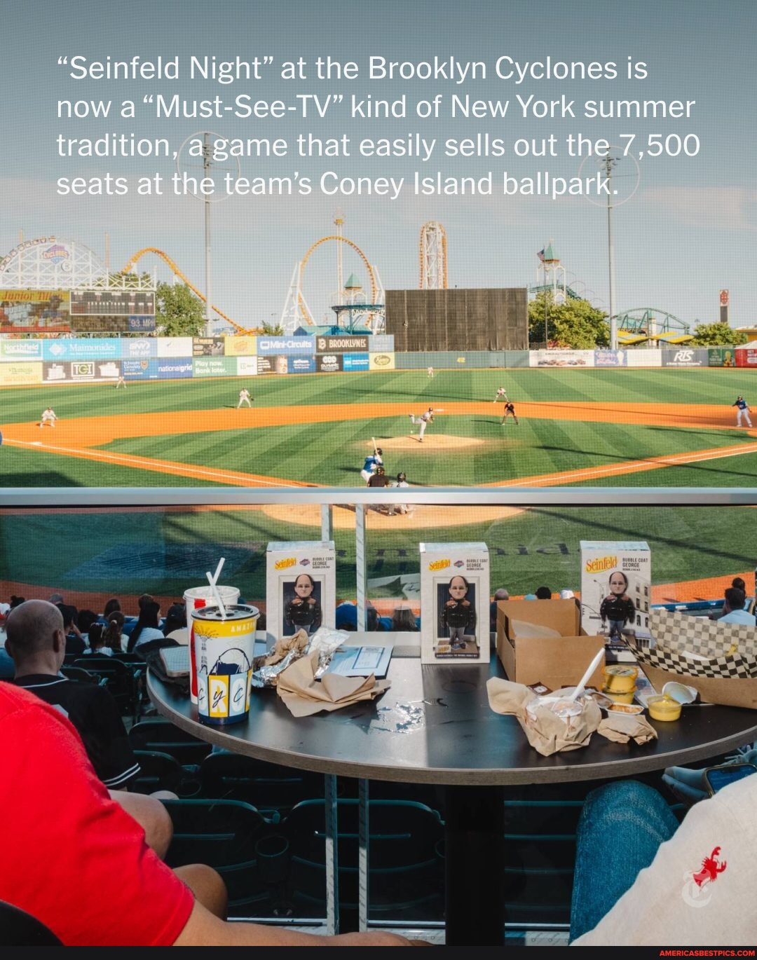 “Seinfeld Night” at the Brooklyn Cyclones combines the zaniness of ...