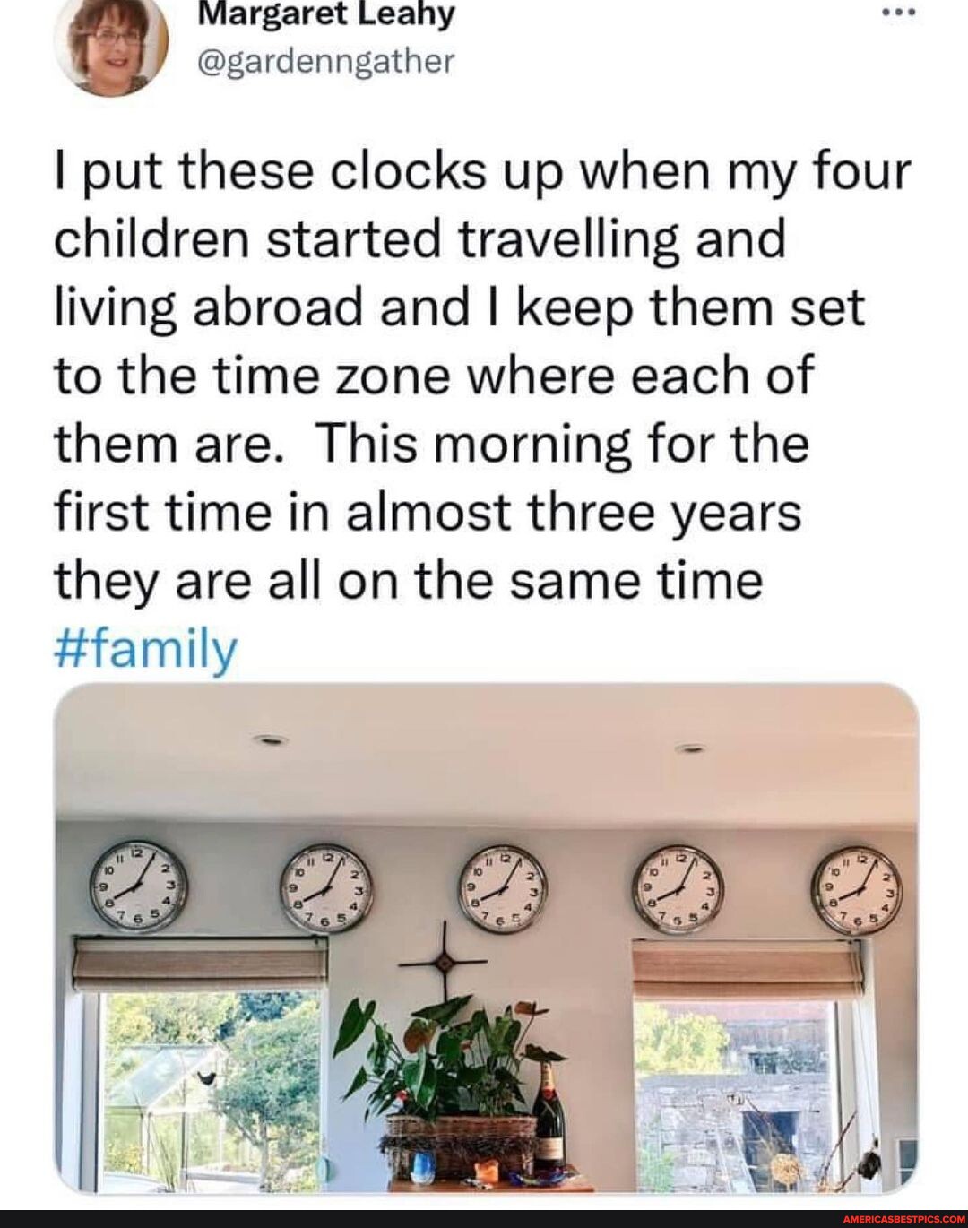 Modern day Mrs. Weasley 🥰🕐 - Margaret Leany @gardenngather I put these ...