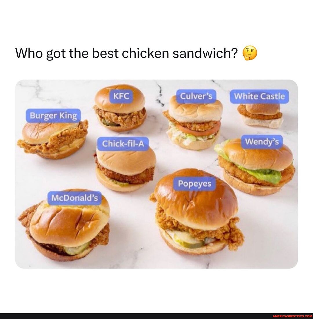 What place got the best chicken sandwich? 🤔 - Who got the best chicken sandwich? Castle Burger ...