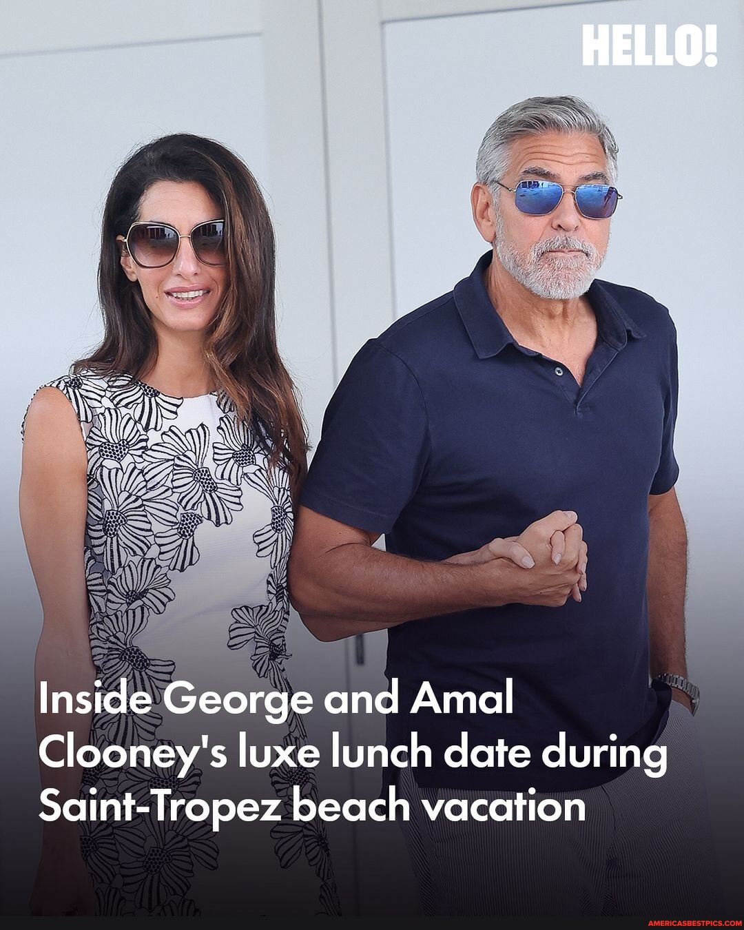 George and Amal were recently spotted at a French Riviera classic 👀 ...