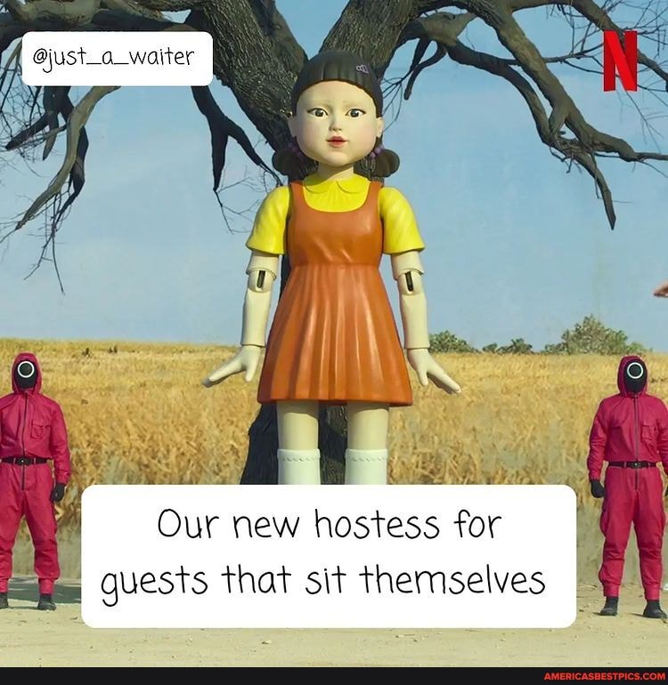 A. water Our new hostess for guests that sit themselves - America’s ...