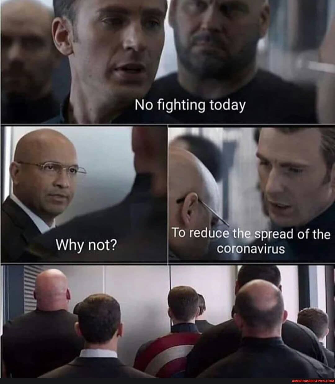 No fighting today Why not? - America’s best pics and videos