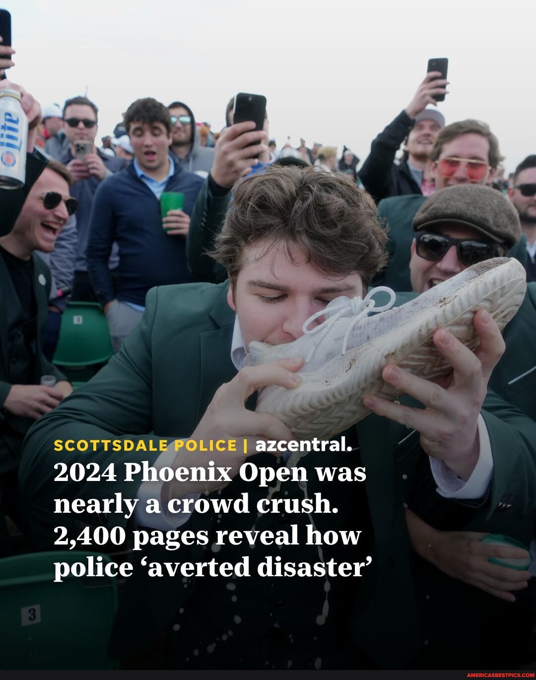 Photos of drunk fans sliding in mud, police arresting unruly spectators ...