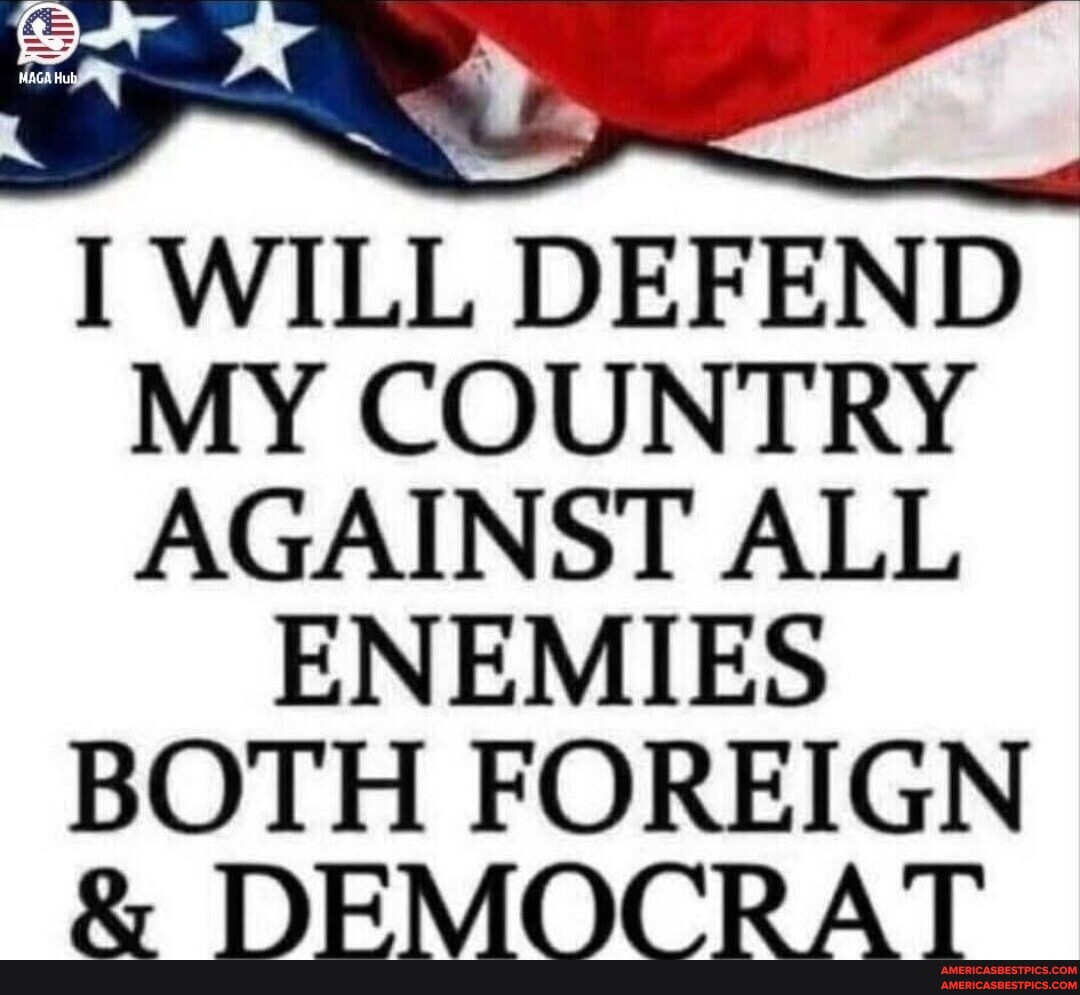 I WILL DEFEND MY COUNTRY AGAINST ALL ENEMIES BOTH FOREIGN - America’s ...