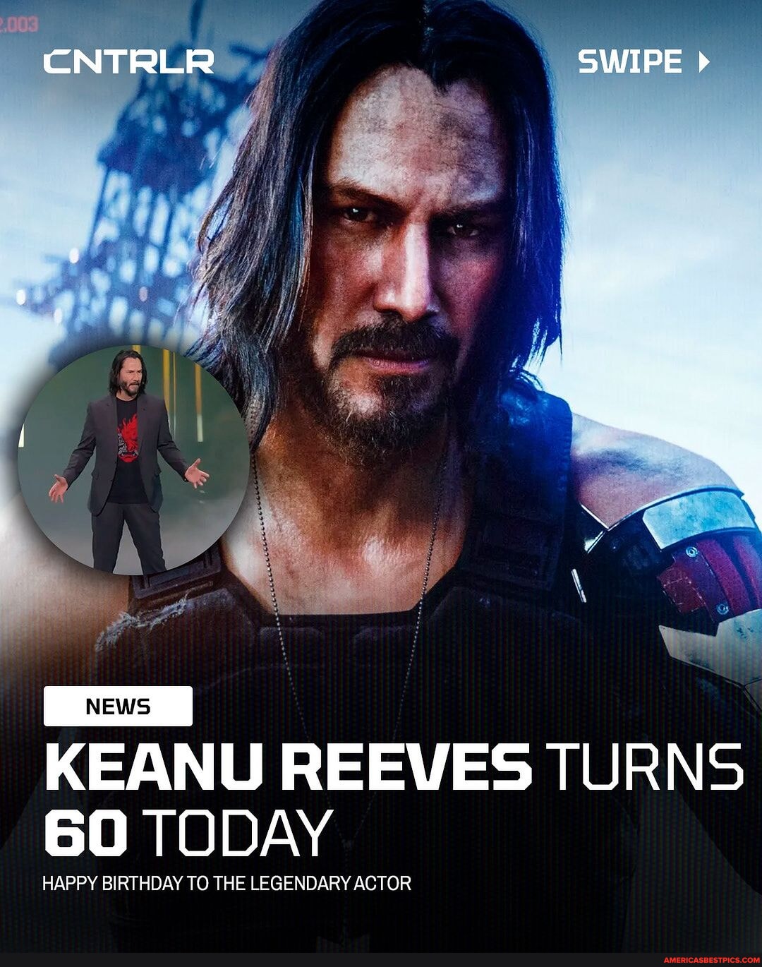 Keanu Reeves turns today The legendary actor is known for many amazing ...