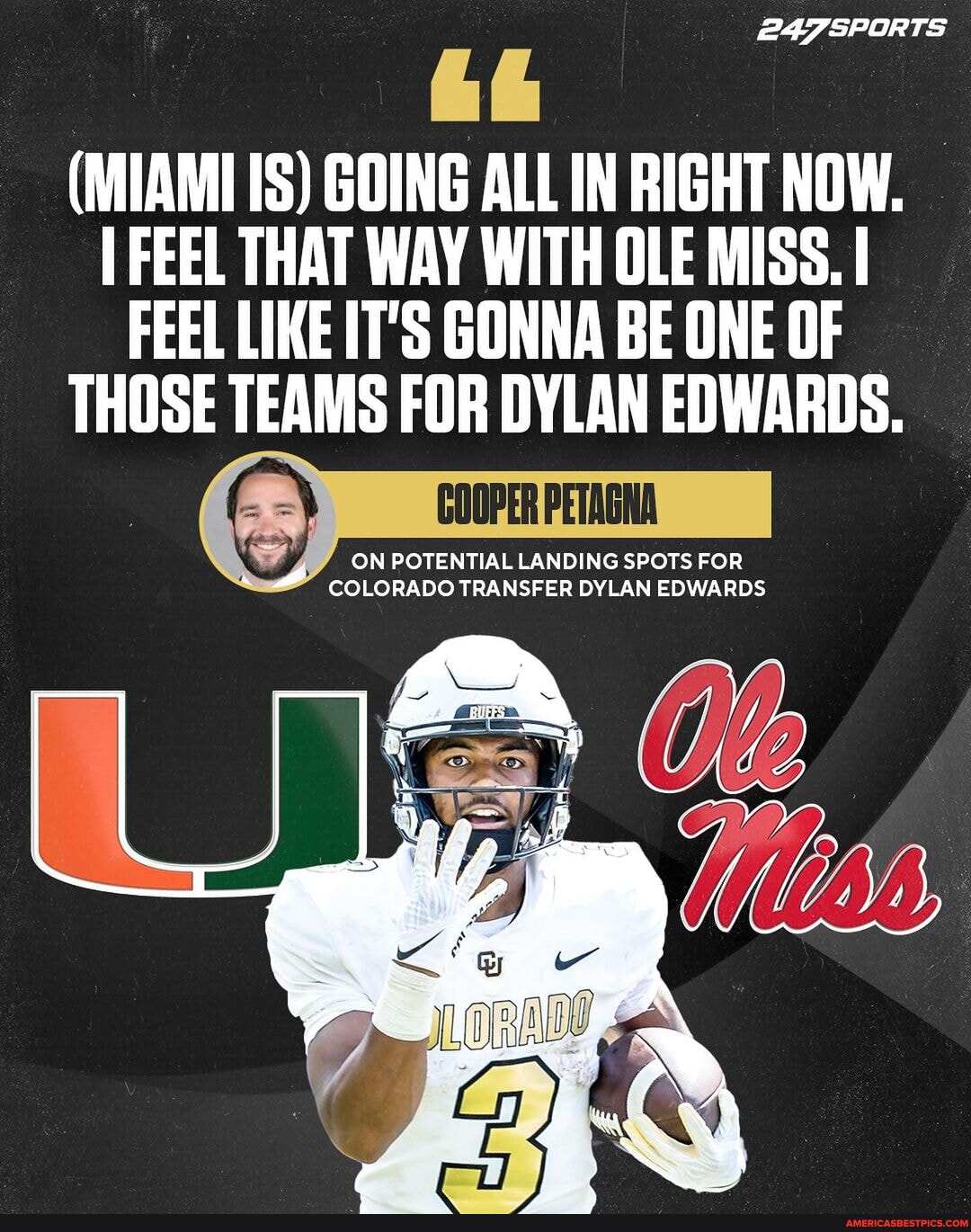 Miami and Ole Miss are favorites to land Colorado transfer RB Dylan ...