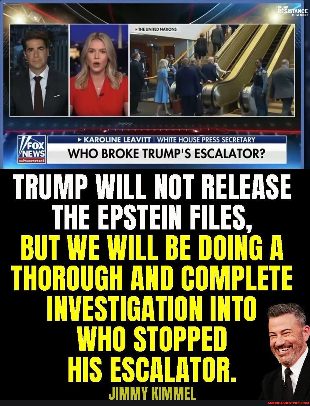 RESISTANCE TRUMP WILL BROKE MOT NOT RELEASE THE EPSTEIN FILES, BUT WE ...