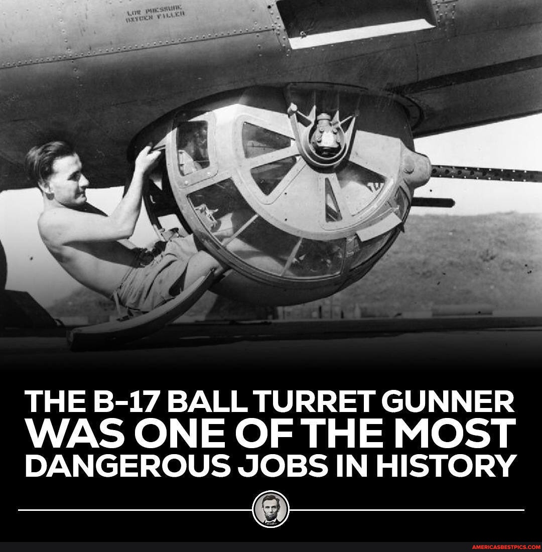 The B-17 ball turret gunner. American poet Randall Jarrell published ...