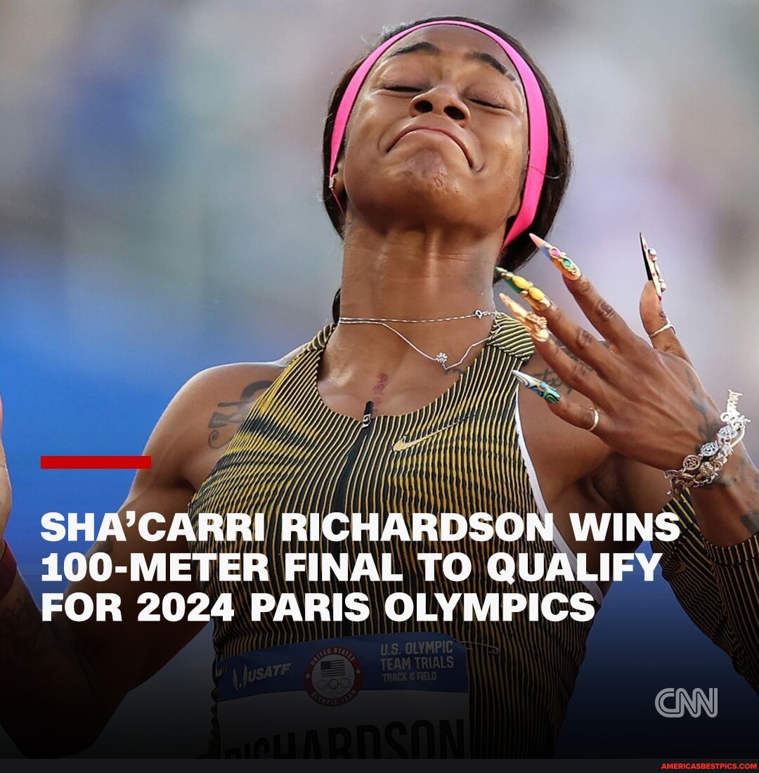 ShaCarri Richardson has qualified for her first Olympic games after ...