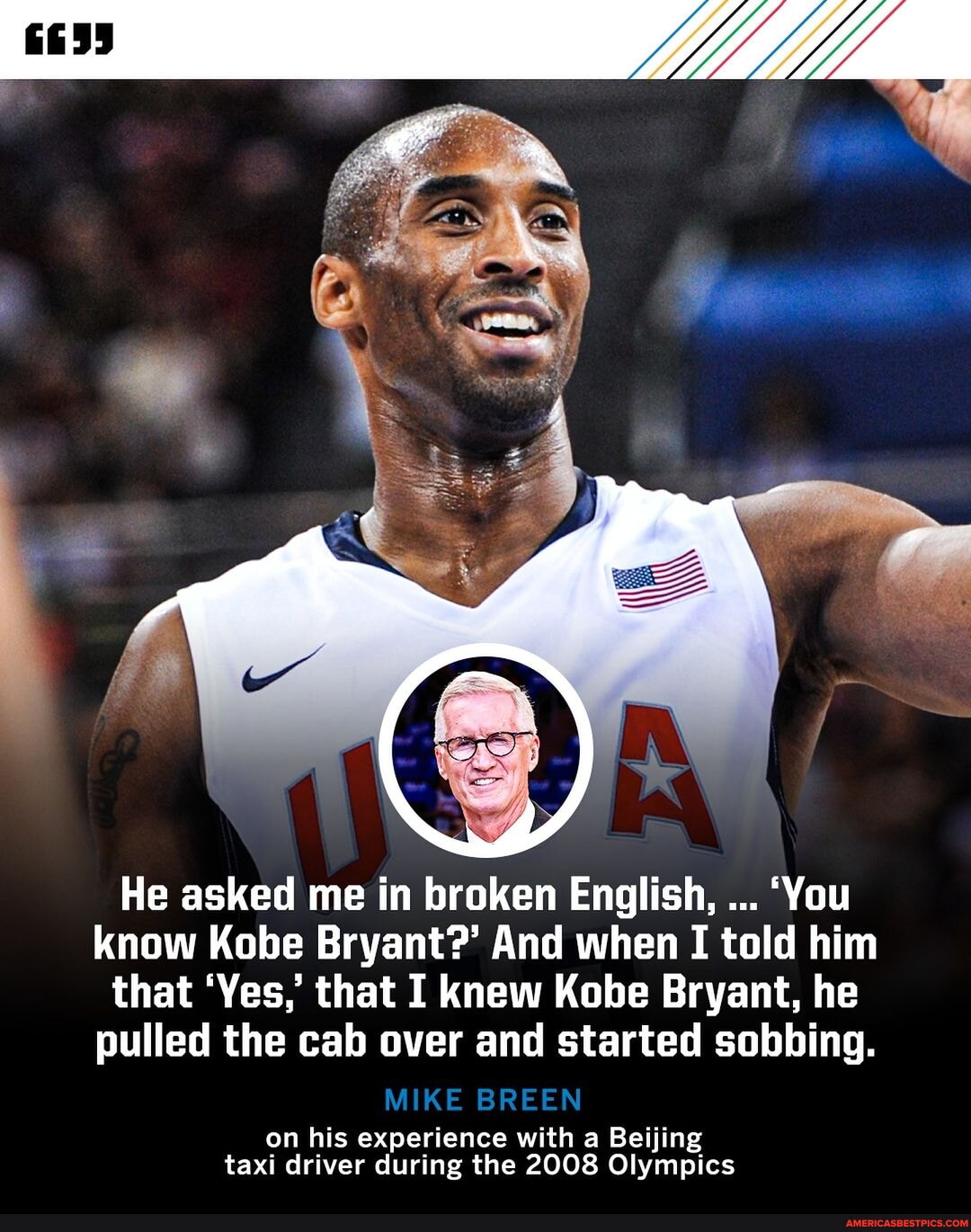 Kobe Bryant was a global icon 🌐 - He asked me in broken English, 'You ...