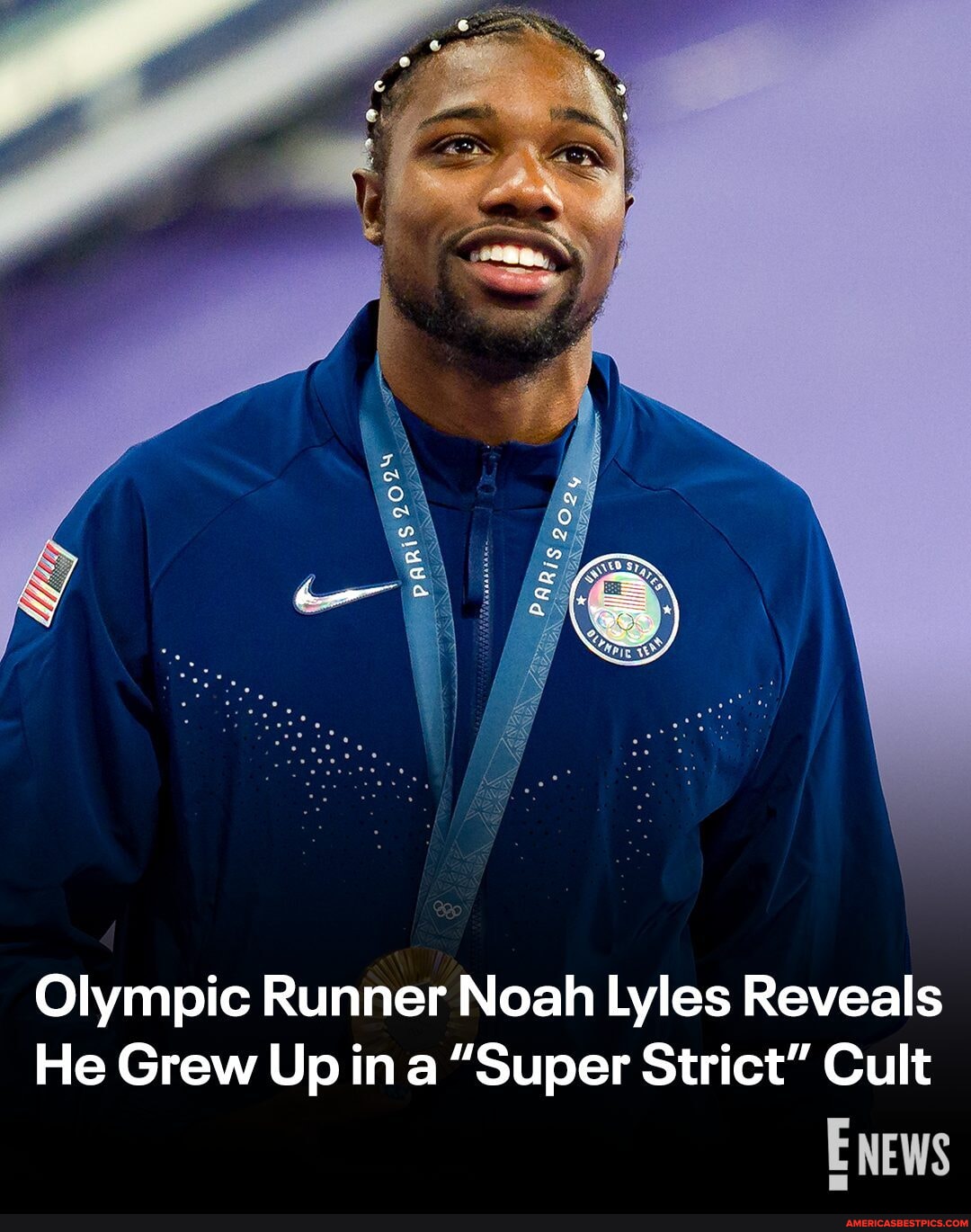 #Olympic runner Noah Lyles is sharing insight into how he grew up. He ...