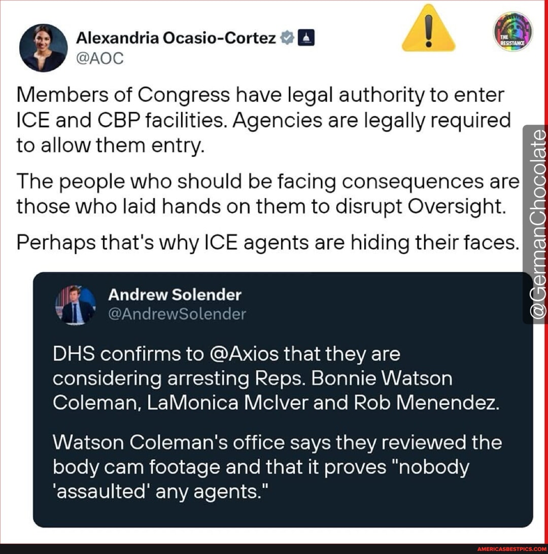 @AOC Alexandria Ocasio-Cortez Members of Congress have legal authority ...