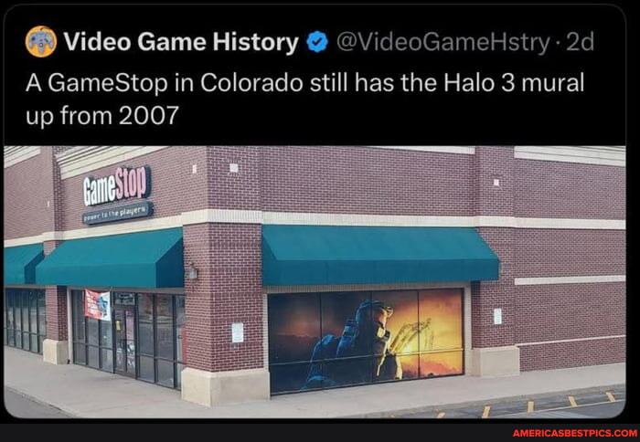 Video Game History @ @VideoGameHstry A GameStop in Colorado still has ...