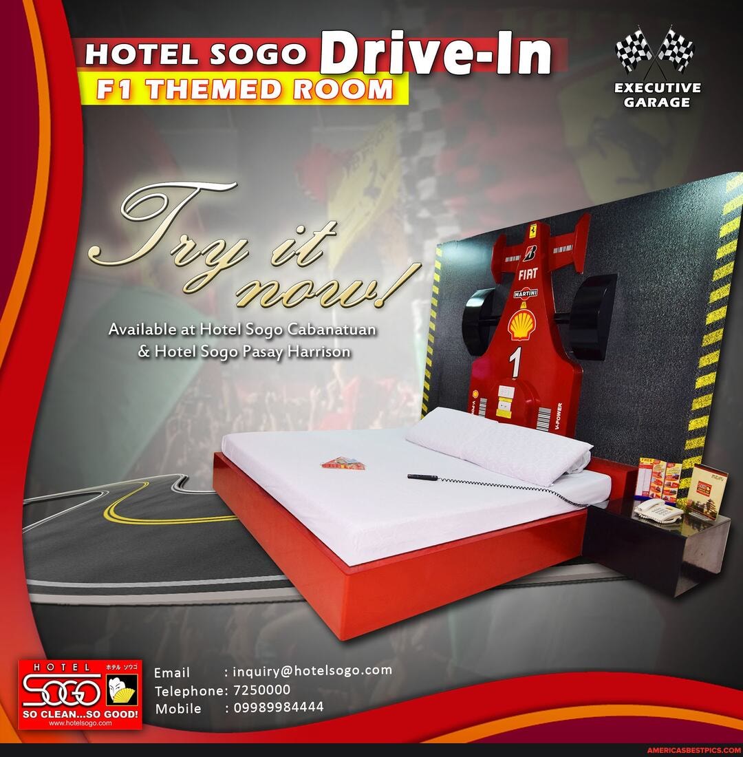 HOTEL soco Drive-In THEMED ROOM EXECUTIVE GARAGE GARAGE Available at ...