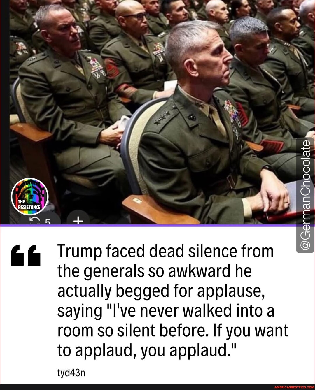 Applause memes. Best Collection of funny Applause pictures on America’s ...