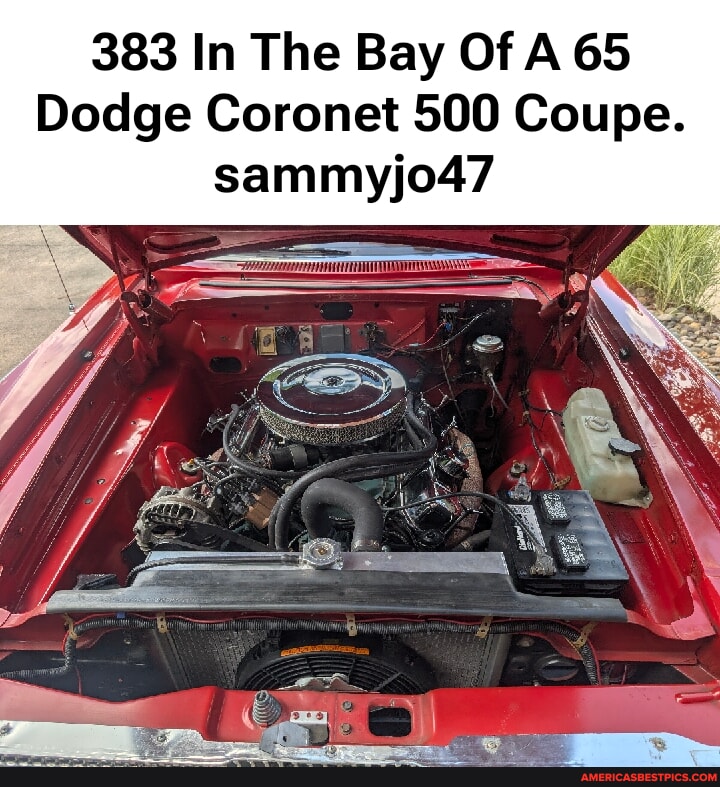383 In The Bay Of A 65 Dodge Coronet 500 Coupe. sammyjo47 - America’s ...