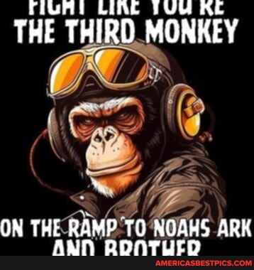 LINE RE THE THIRD MONKEY ON THE RAMP TO NOAHS ARK ANN RONTUILD ...