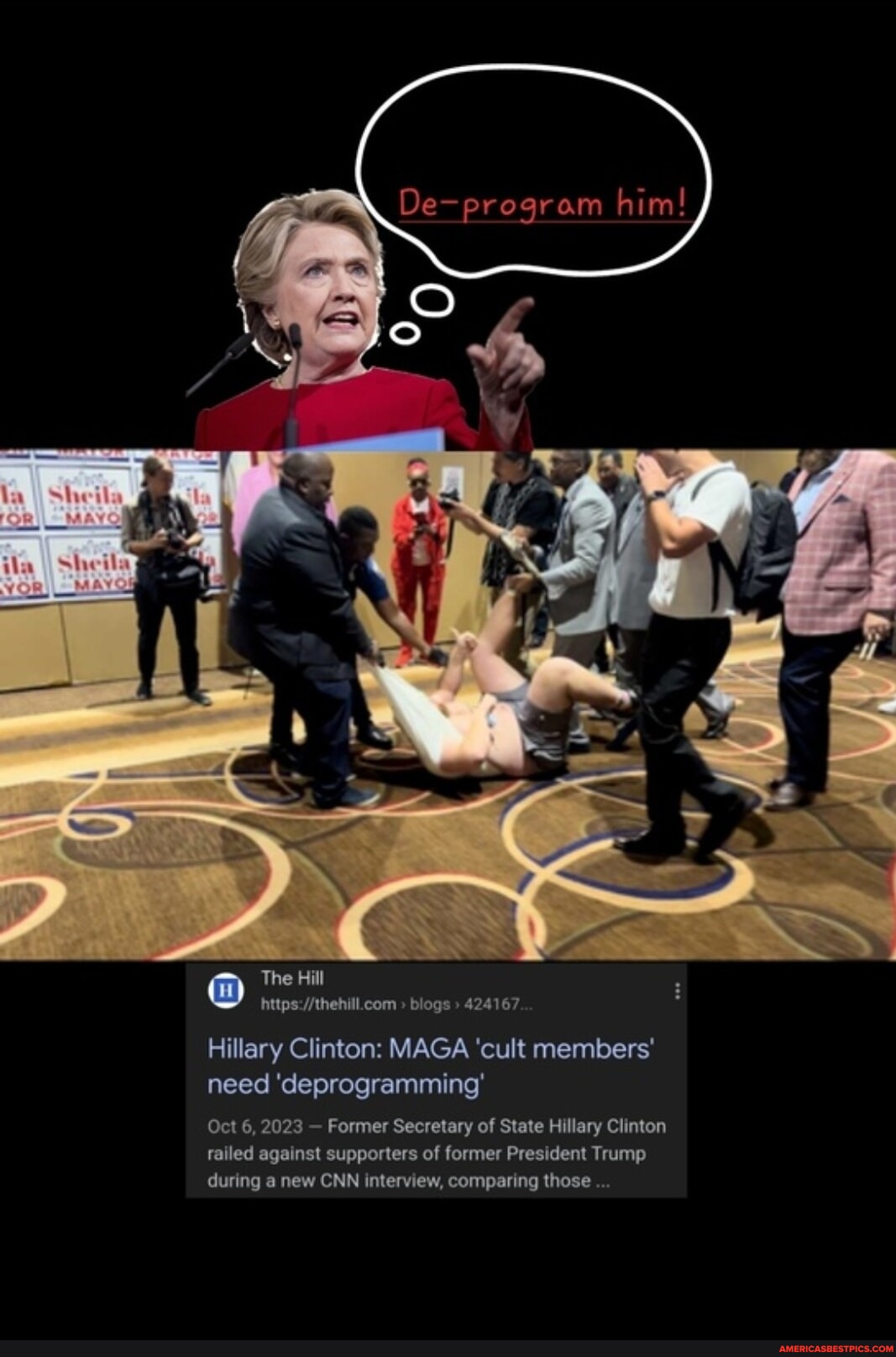 De-program him! The Hill " blogs " 424167... Hillary Clinton: MAGA ...