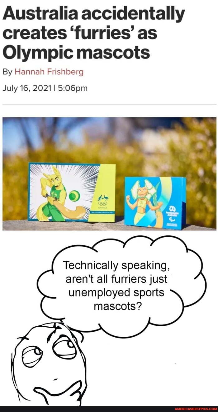 Australia accidentally creates 'furries' as Olympic mascots By Hannah ...