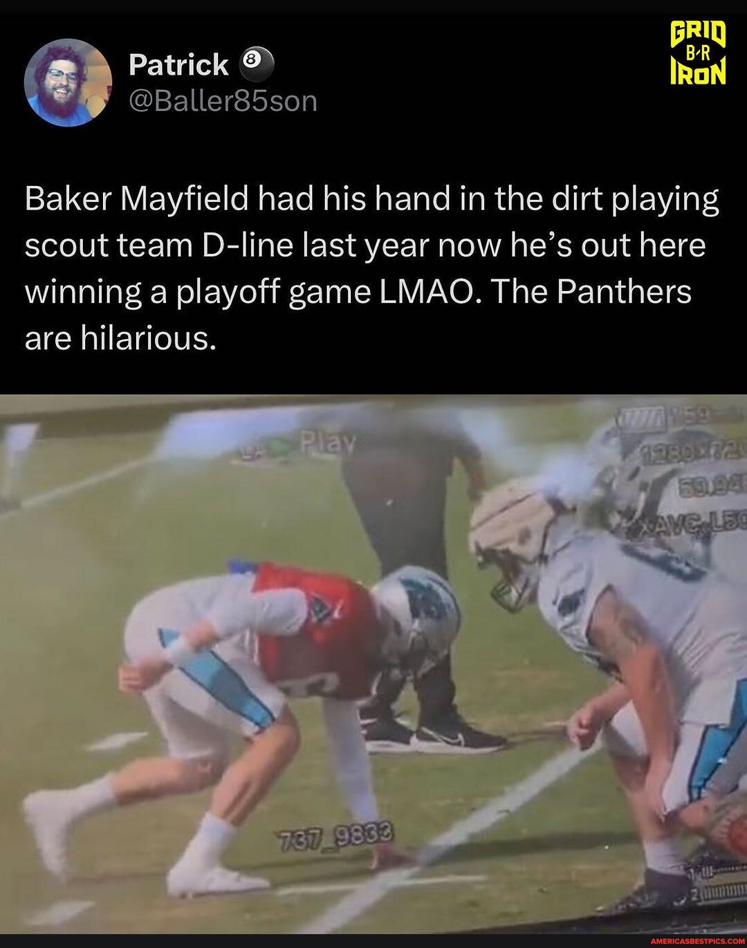 Baker is the definition of "whatever it takes" - Patrick Baker Mayfield ...