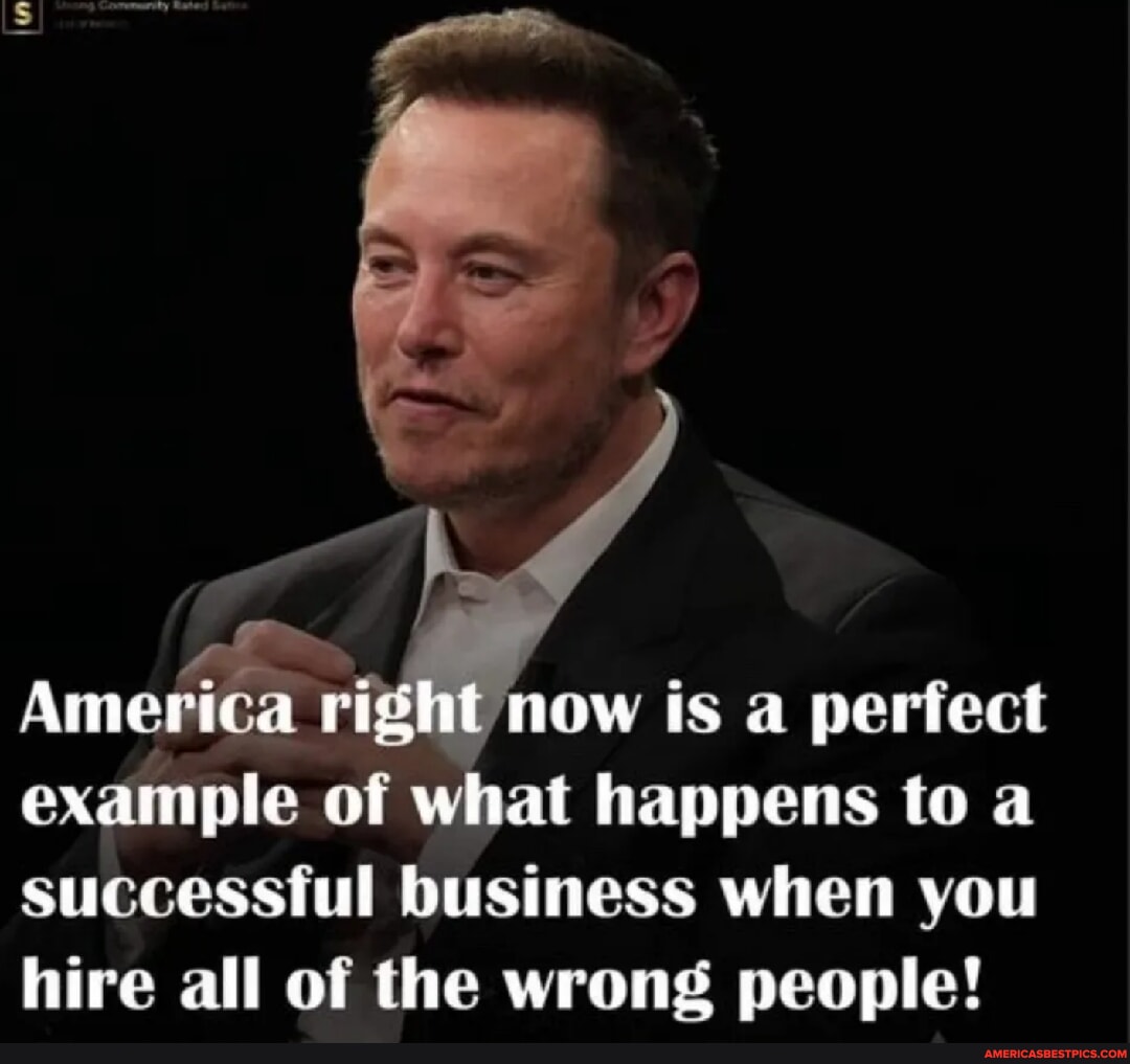 America right now is a perfect example of what happens to a successful ...