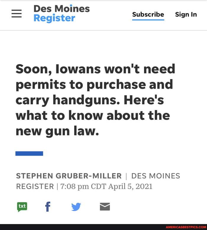 Des Moines Register es Subscribe Sign In Soon, lowans won't need ...