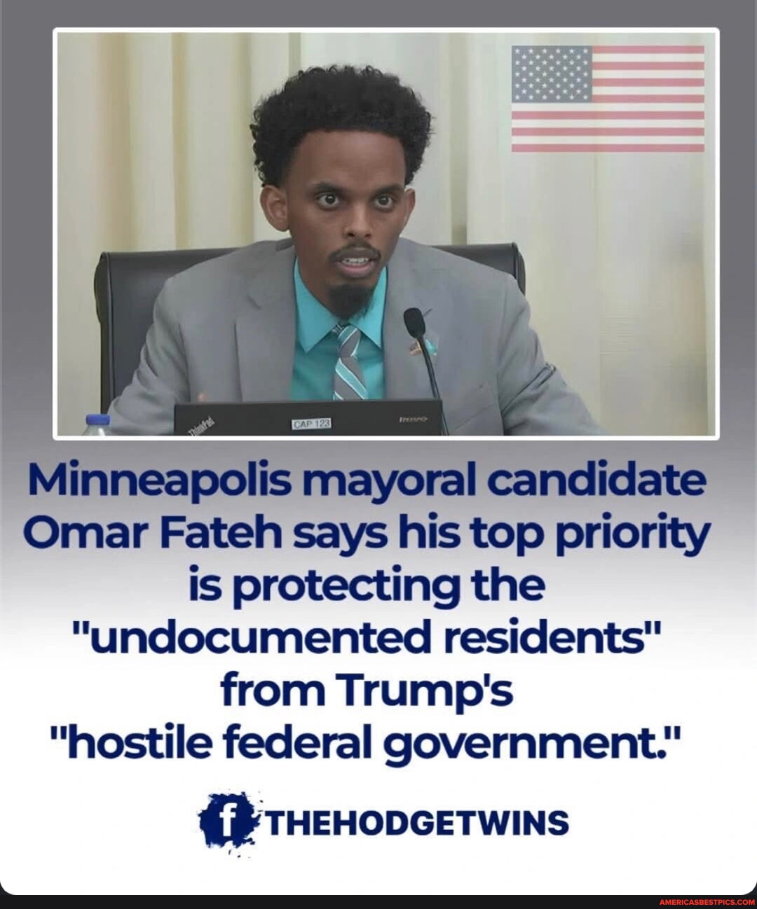 Omar Fateh says his top priority is protecting the "undocumented ...