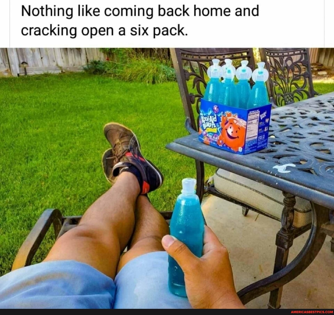 Nothing like coming back home and cracking open a six pack. - America’s ...
