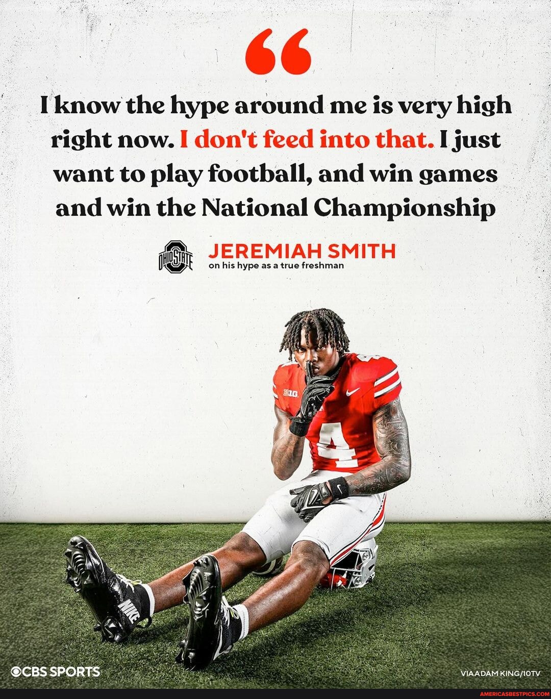 Top recruit Jeremiah Smith says he is still all about the work 😤 - 66 I ...