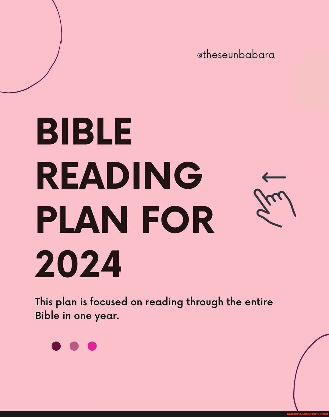 The 2024 Bible Reading Plan is here 💃💃💃💃. We go in the name of the Lord ...