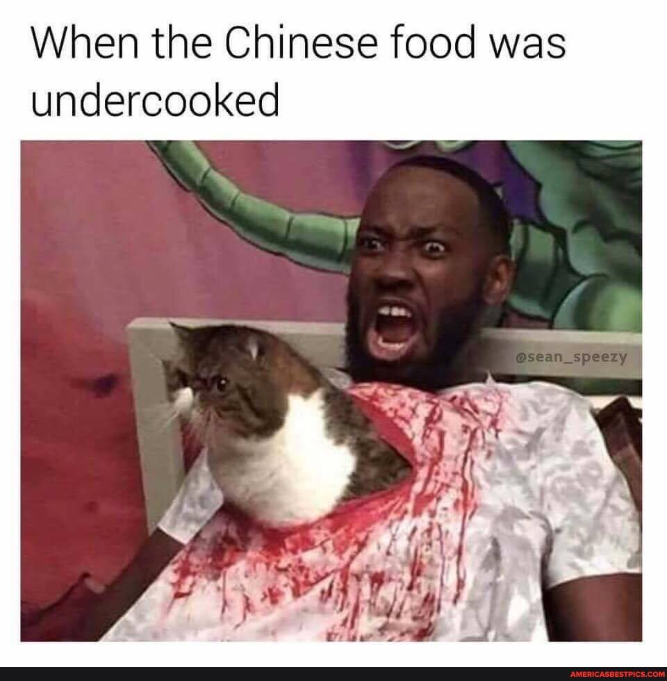 This made me laugh way more than it should! :) - When the Chinese food ...