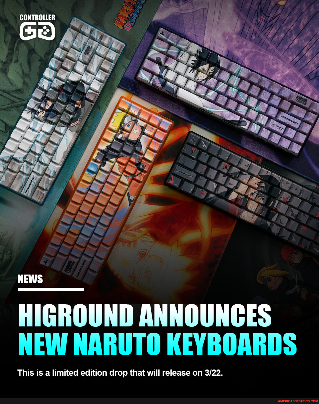 Higround just announced the new Naruto collaboration they are releasing ...