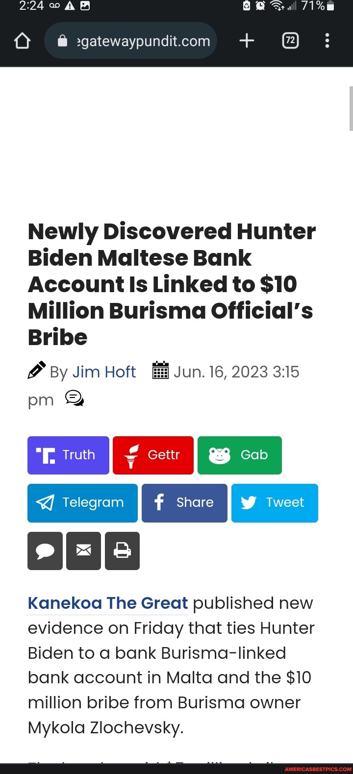 00 li Newly Discovered Hunter Biden Maltese Bank Account Is Linked to ...