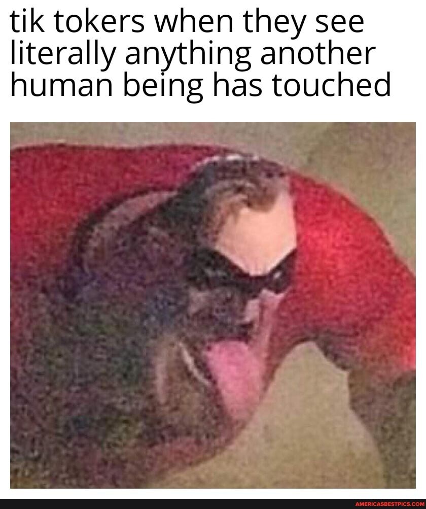 Tik tokers when they see literally anything another human being has ...