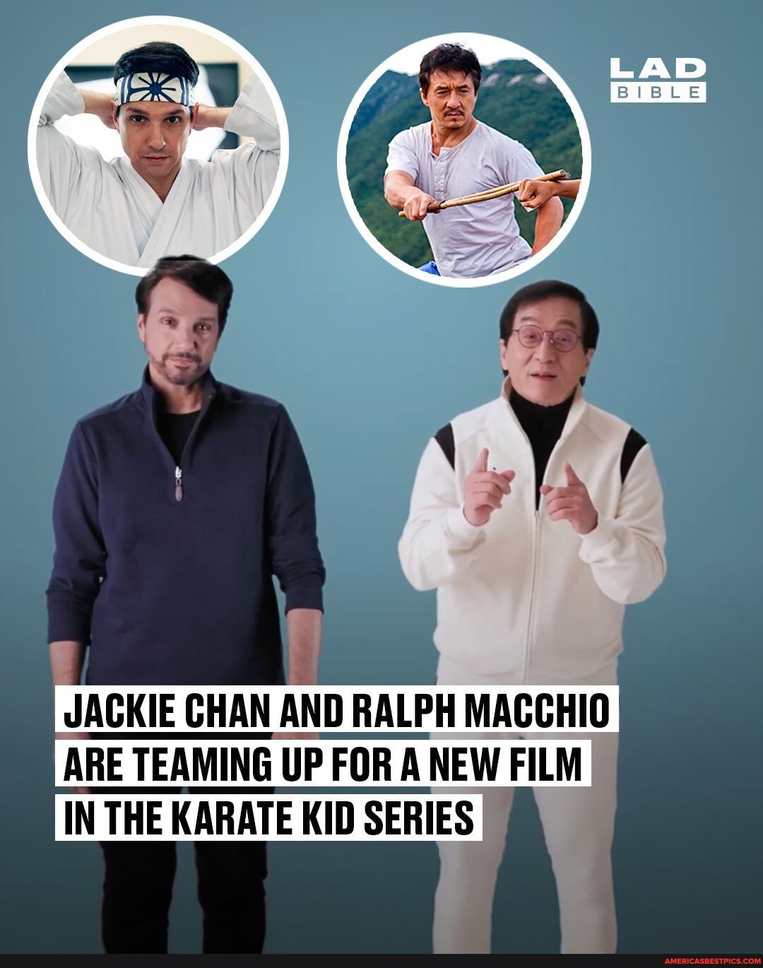 Cobra Kai and Karate Kid fans rejoice Jackie Chan and Ralph Macchio are ...
