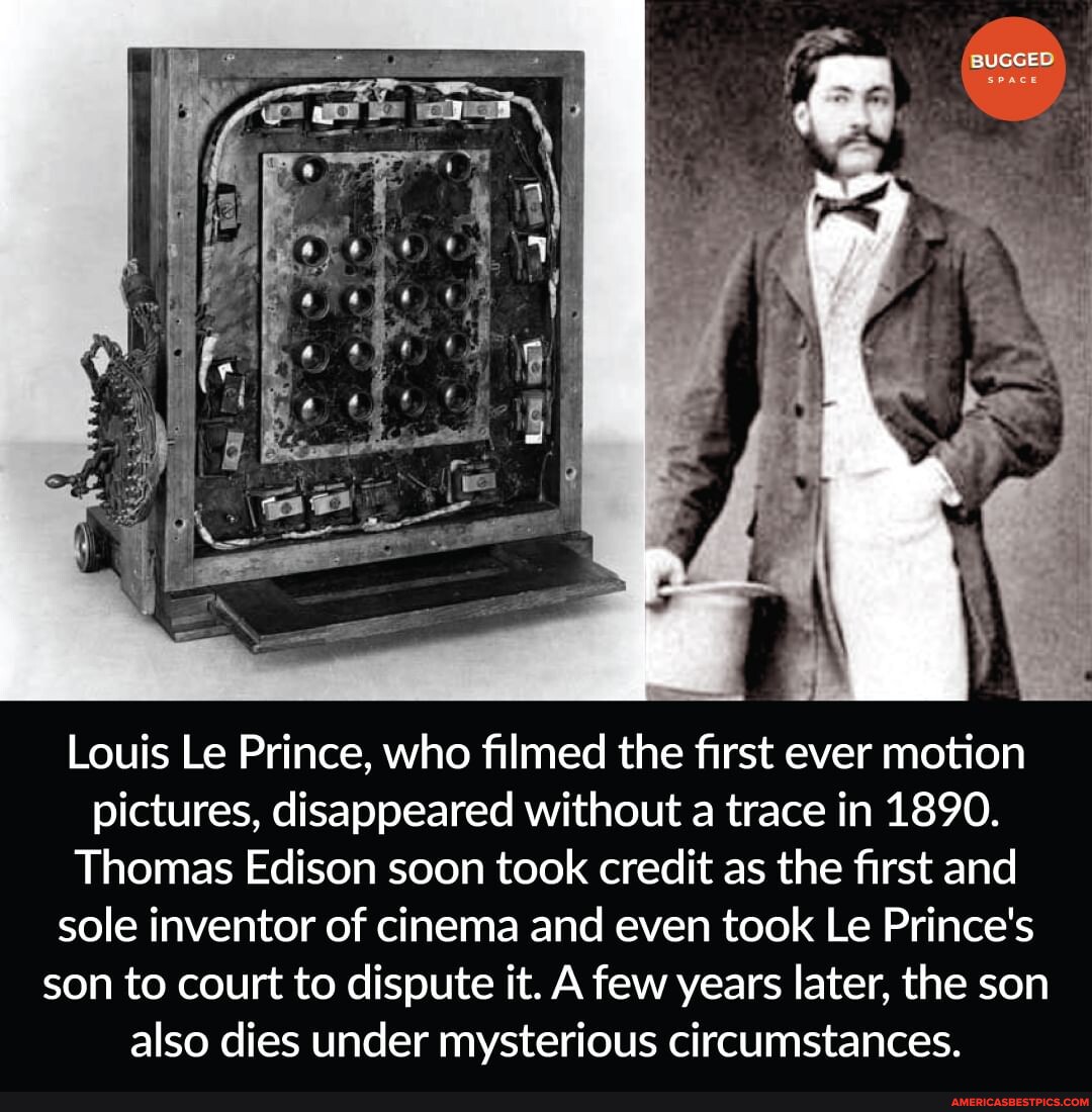 N/A - Louis Le Prince, who filmed the first ever motion pictures ...