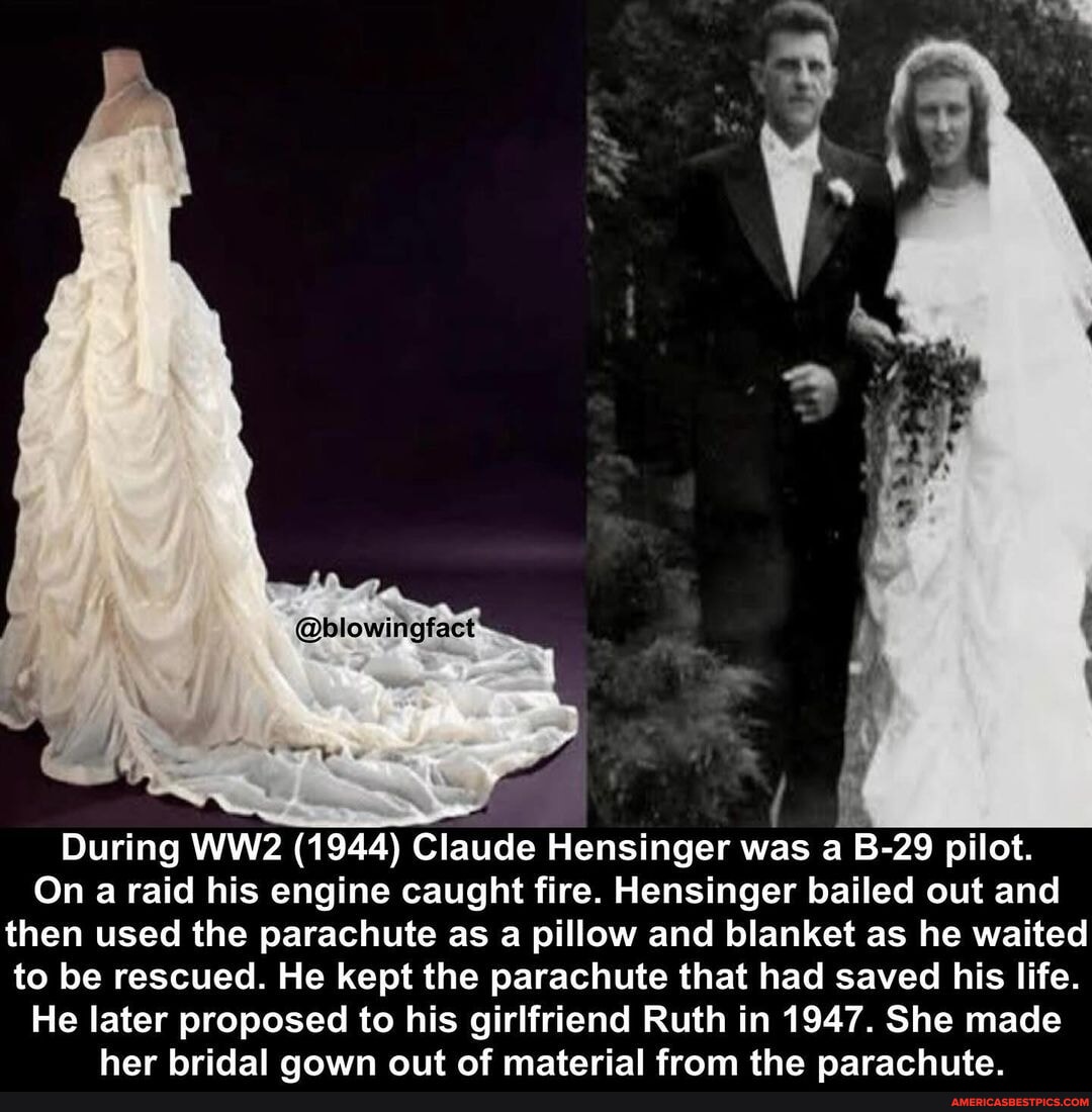 Thoughts ? #history #love #explore - During (1944) Claude Hensinger was ...