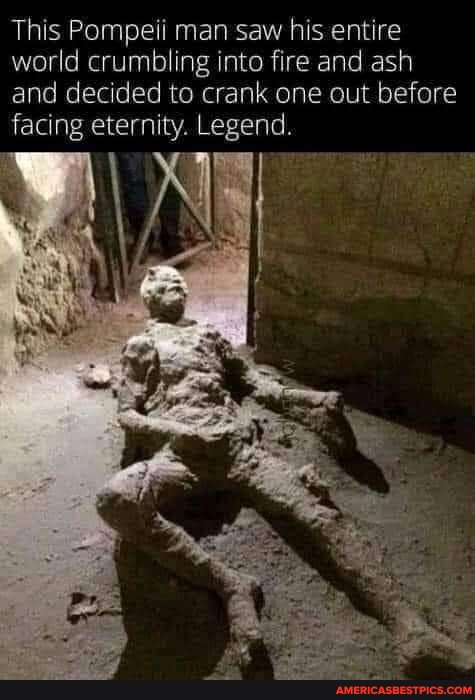 This Pompeii man saw his entire world crumbling into fire and ash and ...