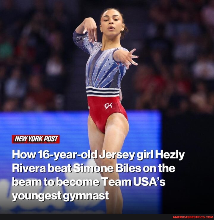 This Garden State gal is going for the gold. 🏅 Hezly Rivera, a teen ...