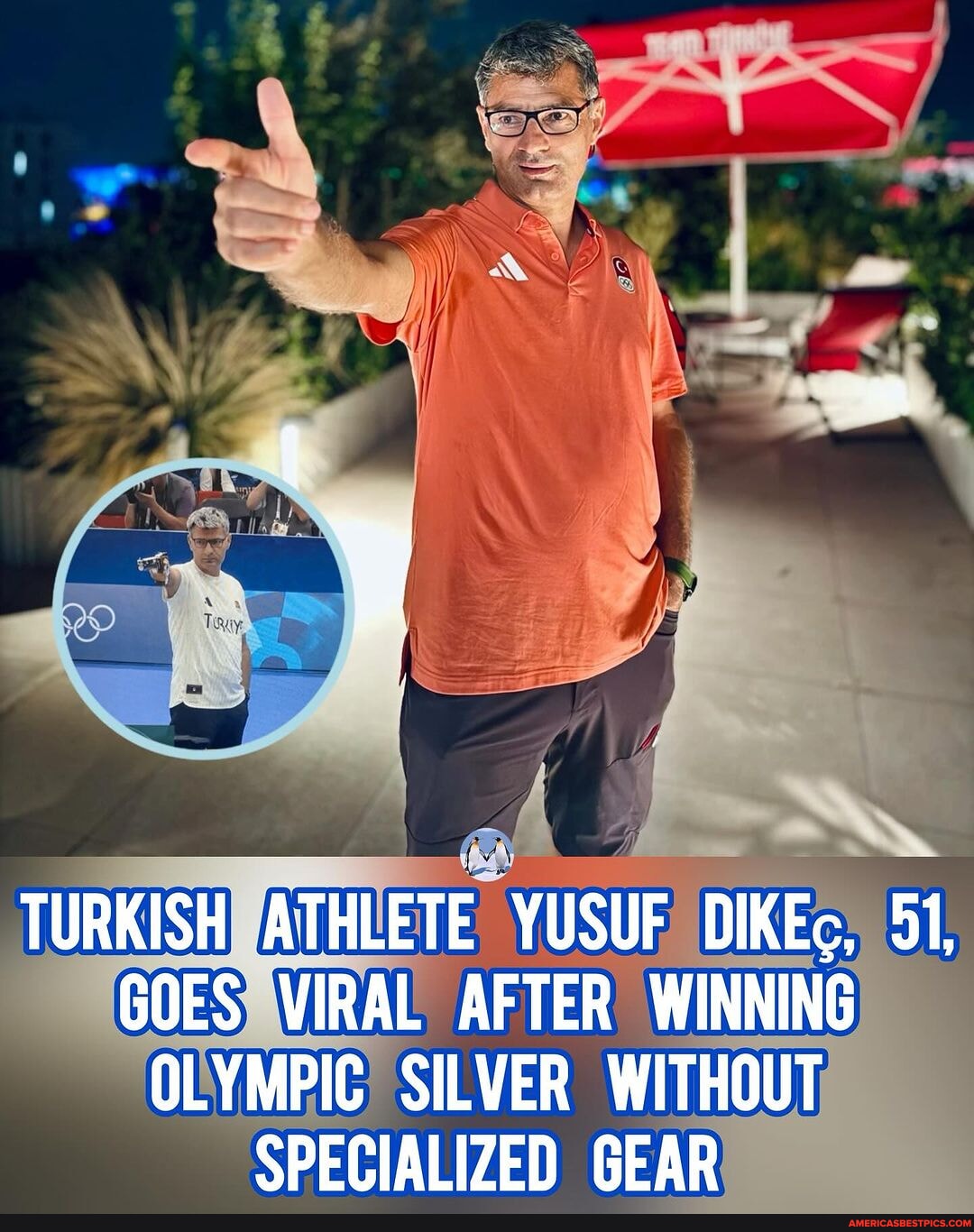 TURKISH ATHLETE YUSUF DIKEc, 51, GOES VIRAL AFTER WINNING OLYMPIC ...