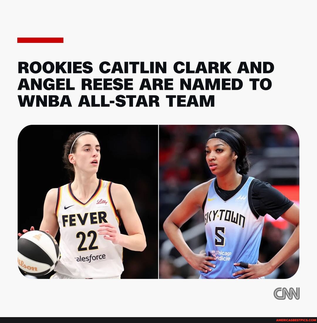 Rookies Caitlin Clark of the Indiana Fever and Angel Reese of the Chicago Sky were named to ...