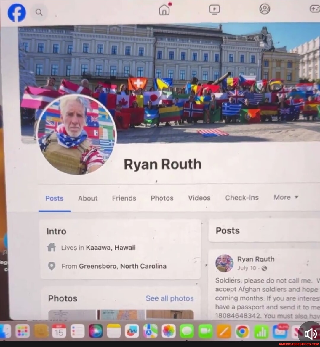 If SS Ryan Routh Posts About Friends Photos Videos Check-ins More Intro ...
