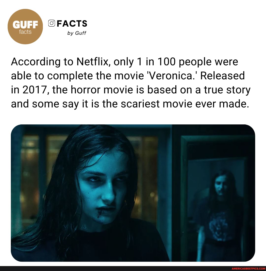 FACTS by Guff According to Netflix, only 1 in 100 people were able to ...