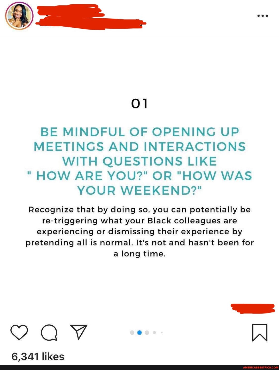 BE MINDFUL OF OPENING UP MEETINGS AND INTERACTIONS WITH QUESTIONS LIKE ...
